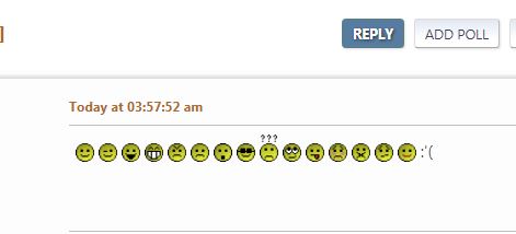 Smiley problem - cry confused · Issue #4918 · SimpleMachines/SMF · GitHub