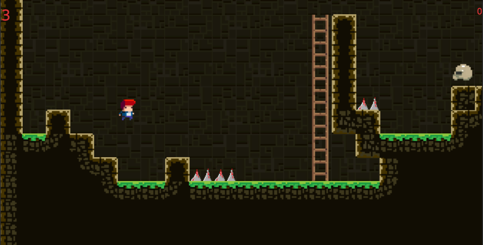 GitHub - serhatholmes/Platformer-Red: 2D Pixel art platformer game ...