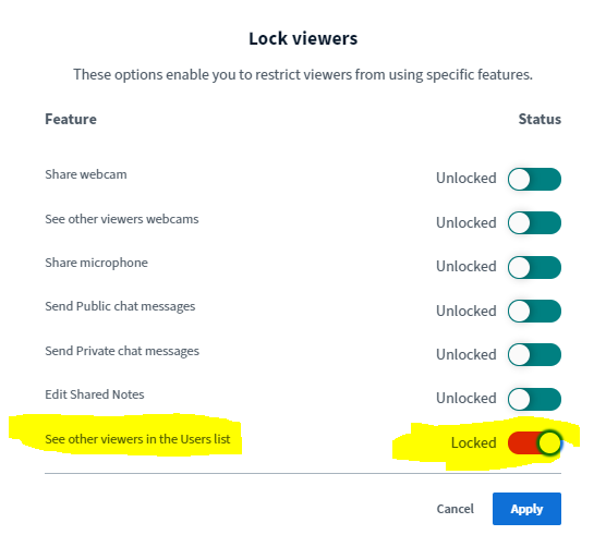 Feature request regarding user list · Issue #13637 · bigbluebutton/bigbluebutton · GitHub
