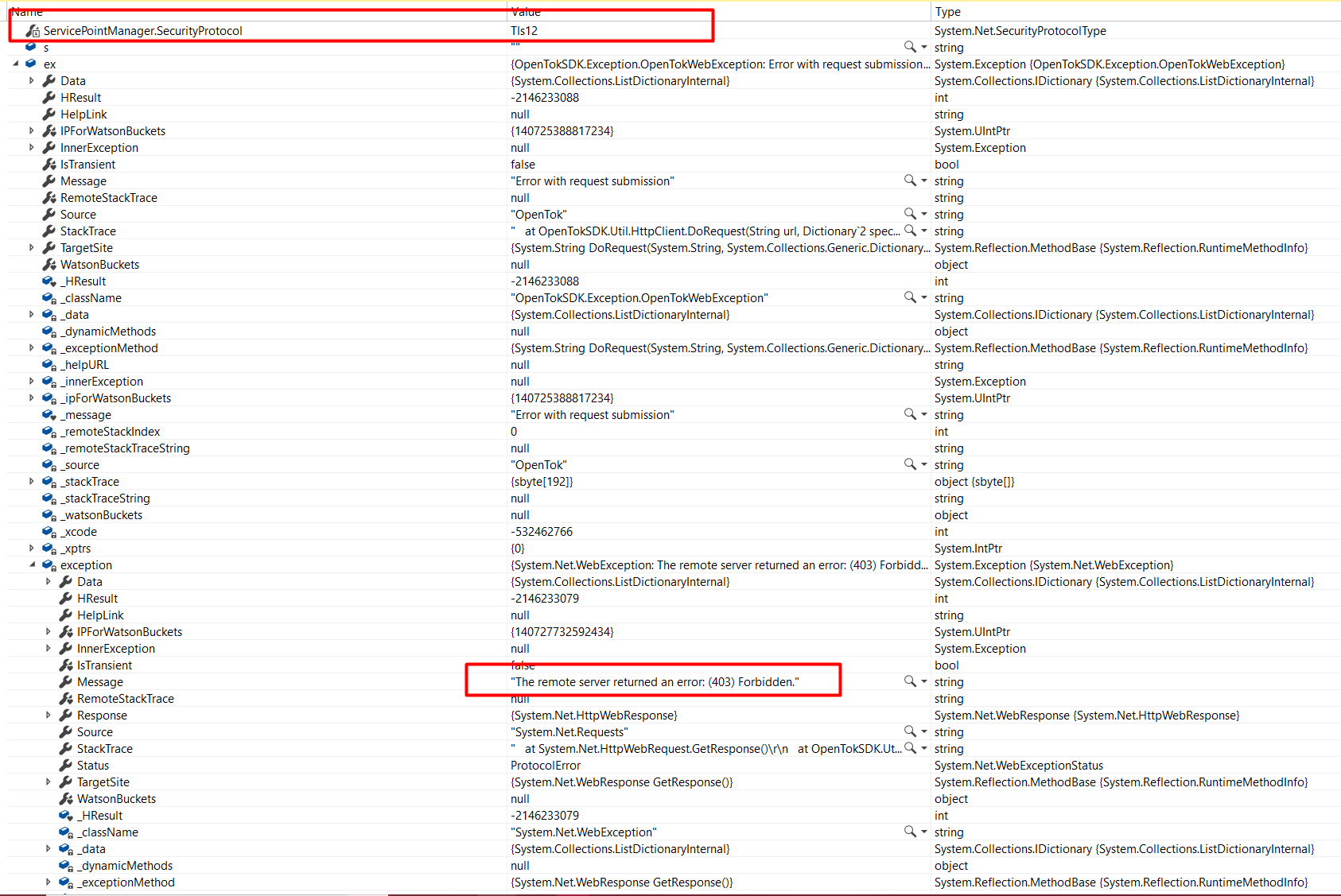 Createsession Fails At App Start · Issue 123 · Opentokopentok Net Sdk · Github