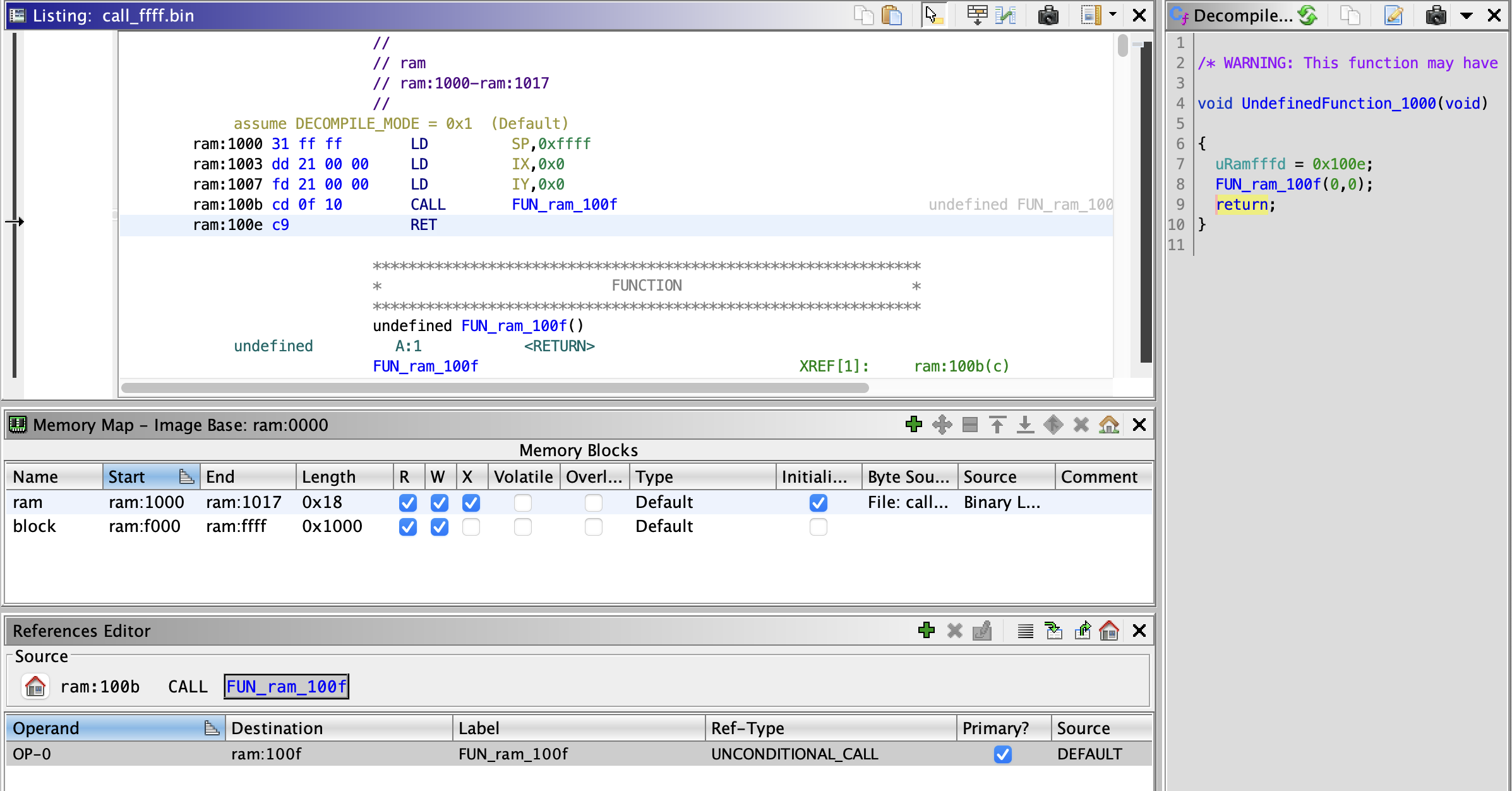 Z80: CALL opcode creates extra references on the stack · Issue #4187 ...