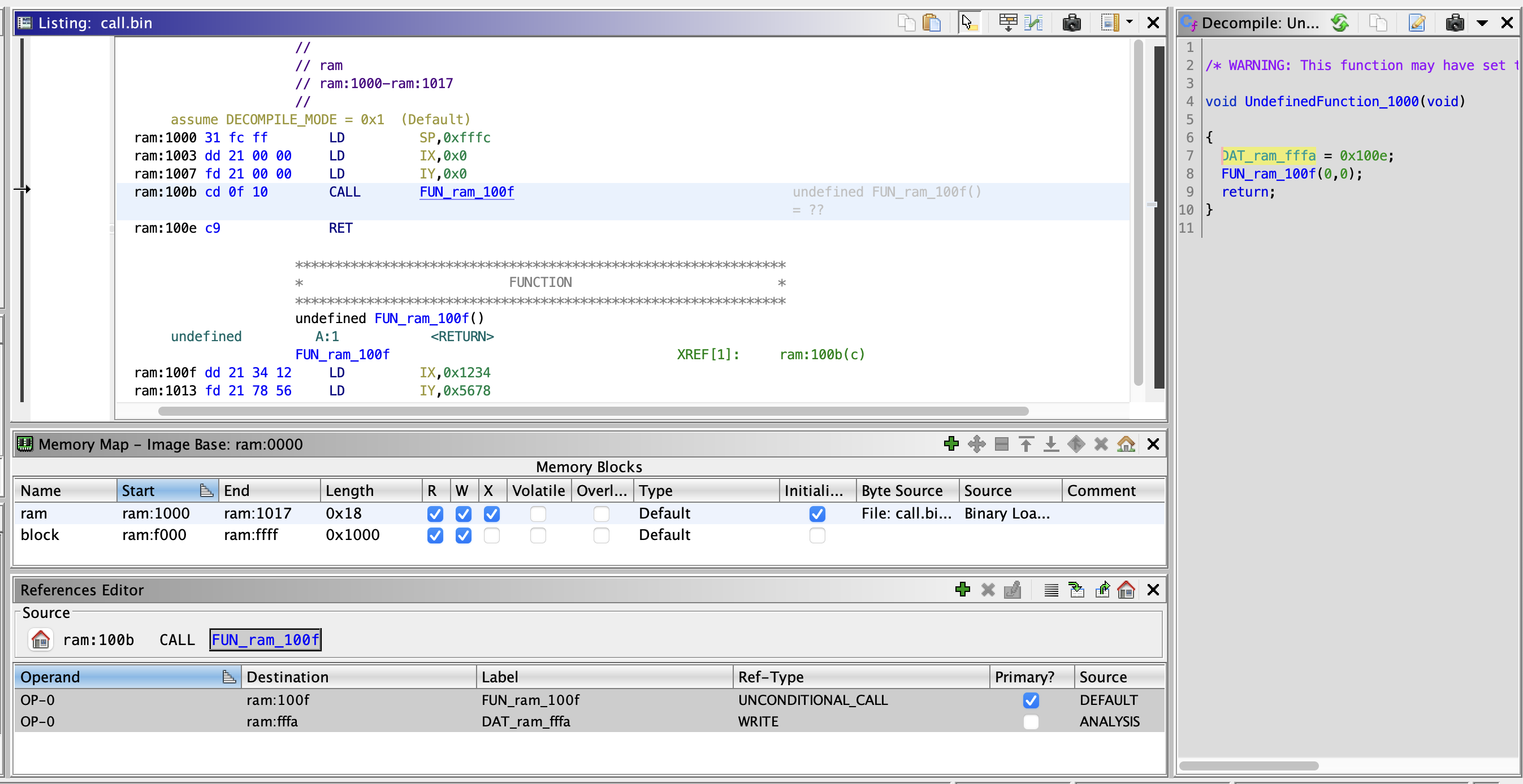 Z80: CALL opcode creates extra references on the stack · Issue #4187 ...