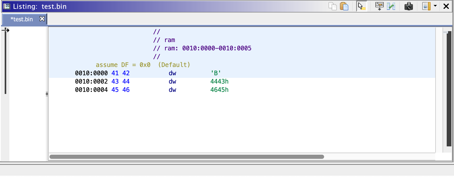 Word-sized char sequences are not displayed correctly · Issue #1209 ...