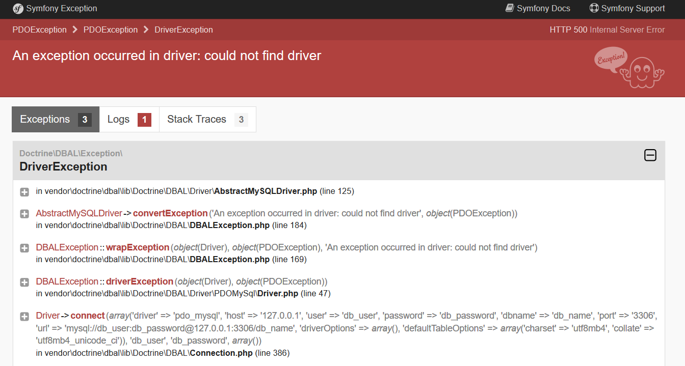 Either Sqlsrv Is Special Or Doctrine Dbal Url Breaks Configurations · Issue 7228