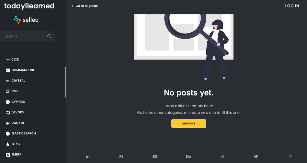 *nice to have - można wywalić/ukryć puste kategorie [jest ich sporo] oraz rozważyć dodanie ...