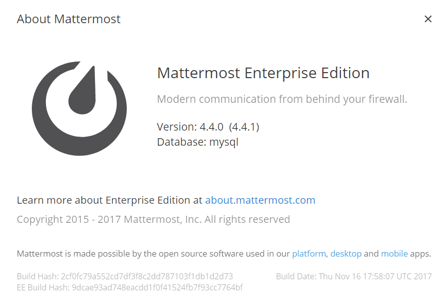 How to Remove About Tab for MatterMost · Issue #7896 · mattermost/mattermost · GitHub