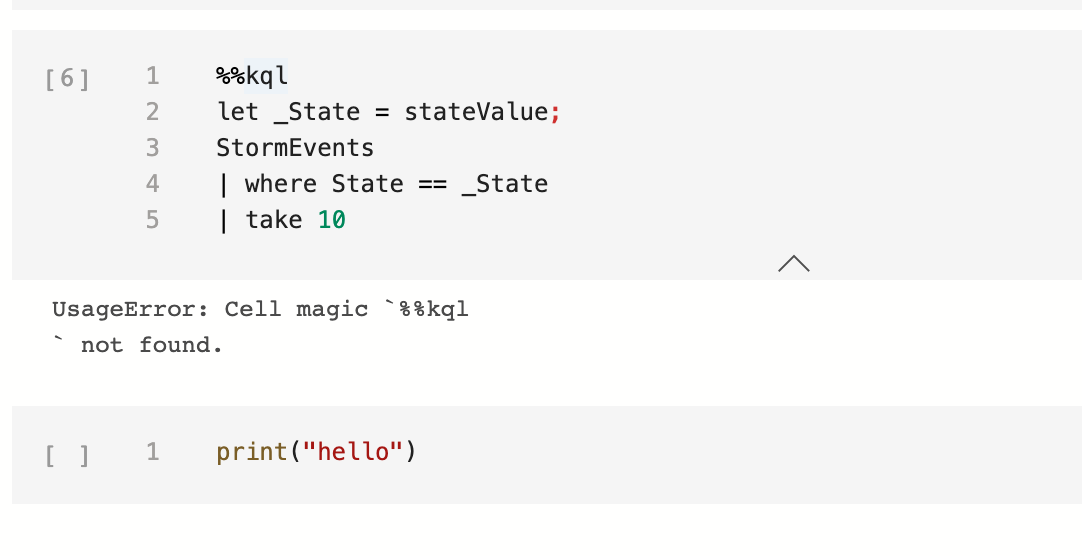 KQL Magic Usage Error (not getting caught during papermill execution) · Issue #557 · nteract ...