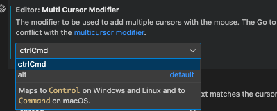 Cmd+Click on Mac OS Ventura not working on definitions · Issue #165766 · microsoft/vscode · GitHub