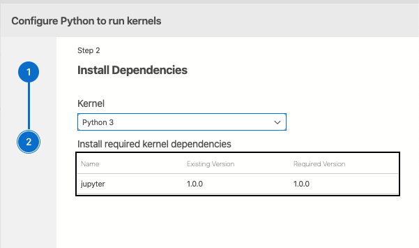 A11y_AzureDataStudioStayHealthy_Notebook_Python Dependencies Wizard ...