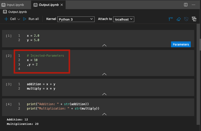 Injected Parameter Includes Comma Upon Multiple Parameter Inputs · Issue 13128 · Microsoft
