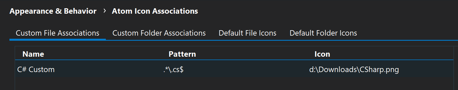 Custom File Association Icon Not Loading · Issue #88 · AtomMaterialUI/a ...