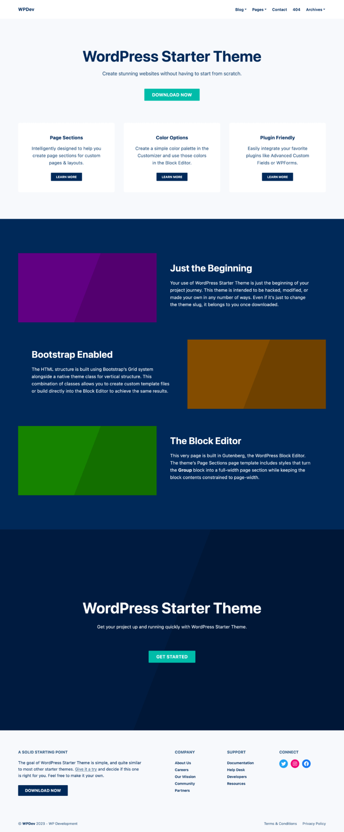 GitHub - SeanChDavis/wordpress-starter-theme: My starting point.