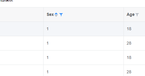 Filter 如何实现默认筛选值？ · Issue #225 · x-extends/vxe-table · GitHub