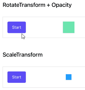[iOS][macOS] RotateTransform and ScaleTransform is not rotating at proper position when using ...
