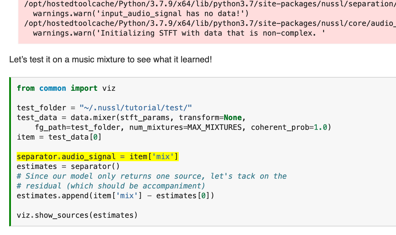 Introduction to Source Separation - Tutorial · nussl nussl · Discussion #195 · GitHub