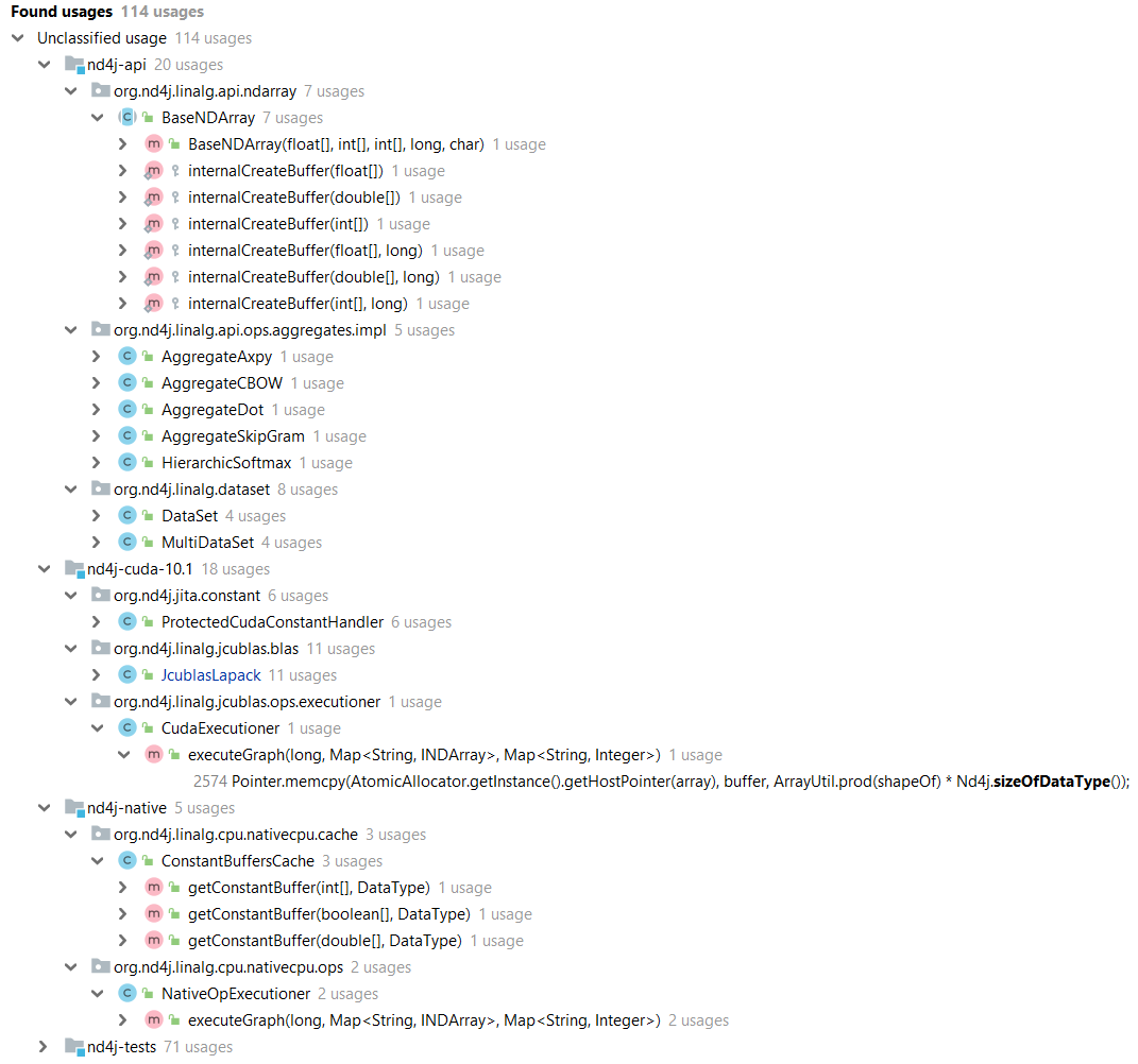 ND4J: Fix/replace uses of Nd4j.sizeOfDataType() · Issue #7826 · deeplearning4j/deeplearning4j ...