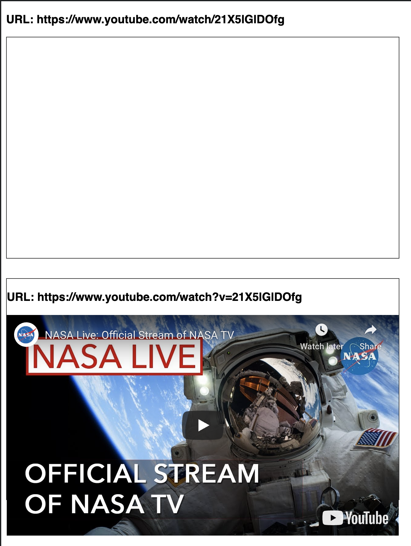 YouTube URL pattern · Issue #1170 · cookpete/react-player · GitHub