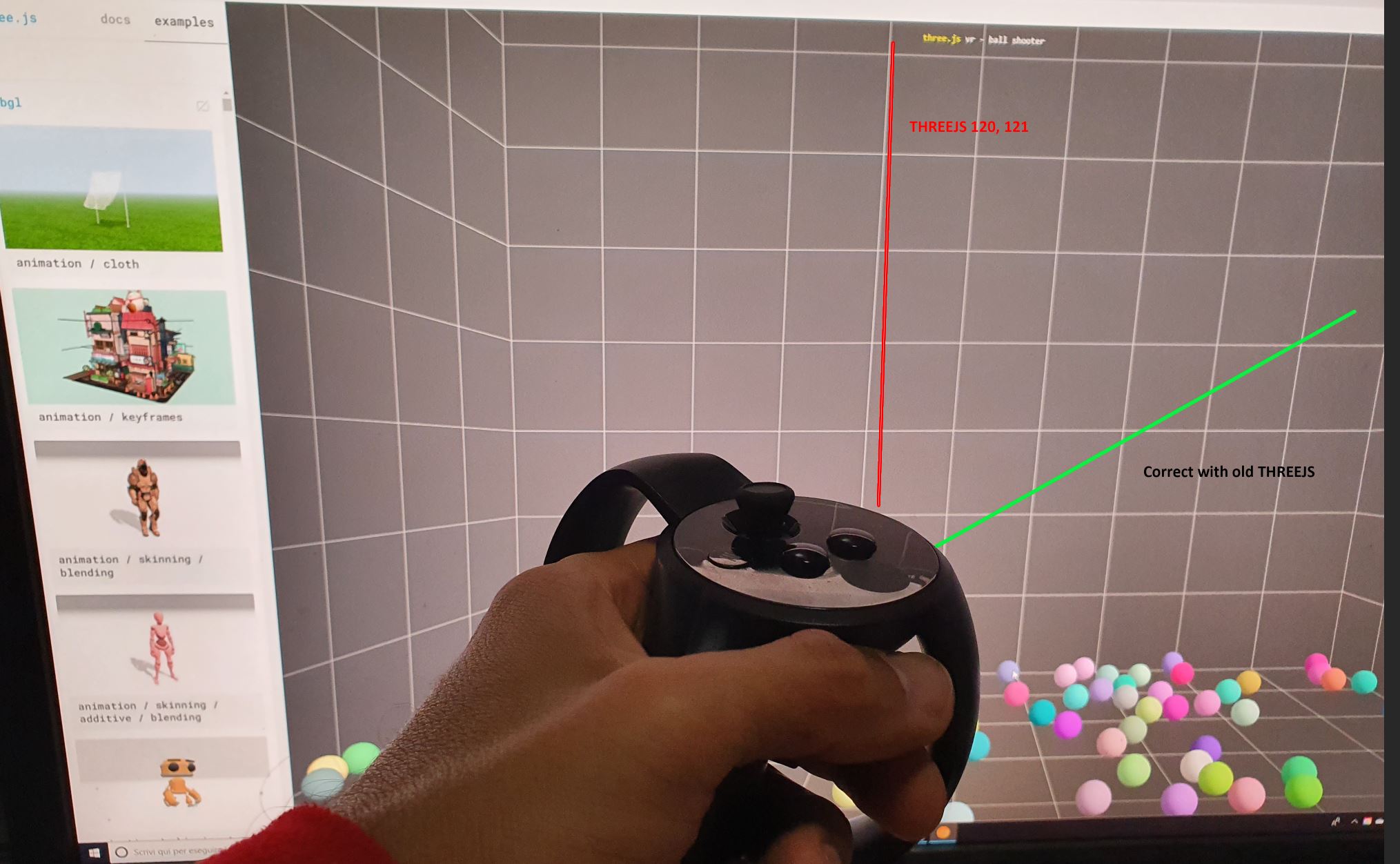 Wrong Oculus Rift controller direction · Issue #20447 · mrdoob/three.js · GitHub