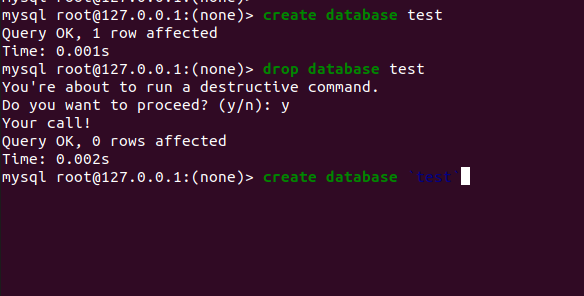 Change color during create database · Issue #1031 · dbcli/mycli · GitHub