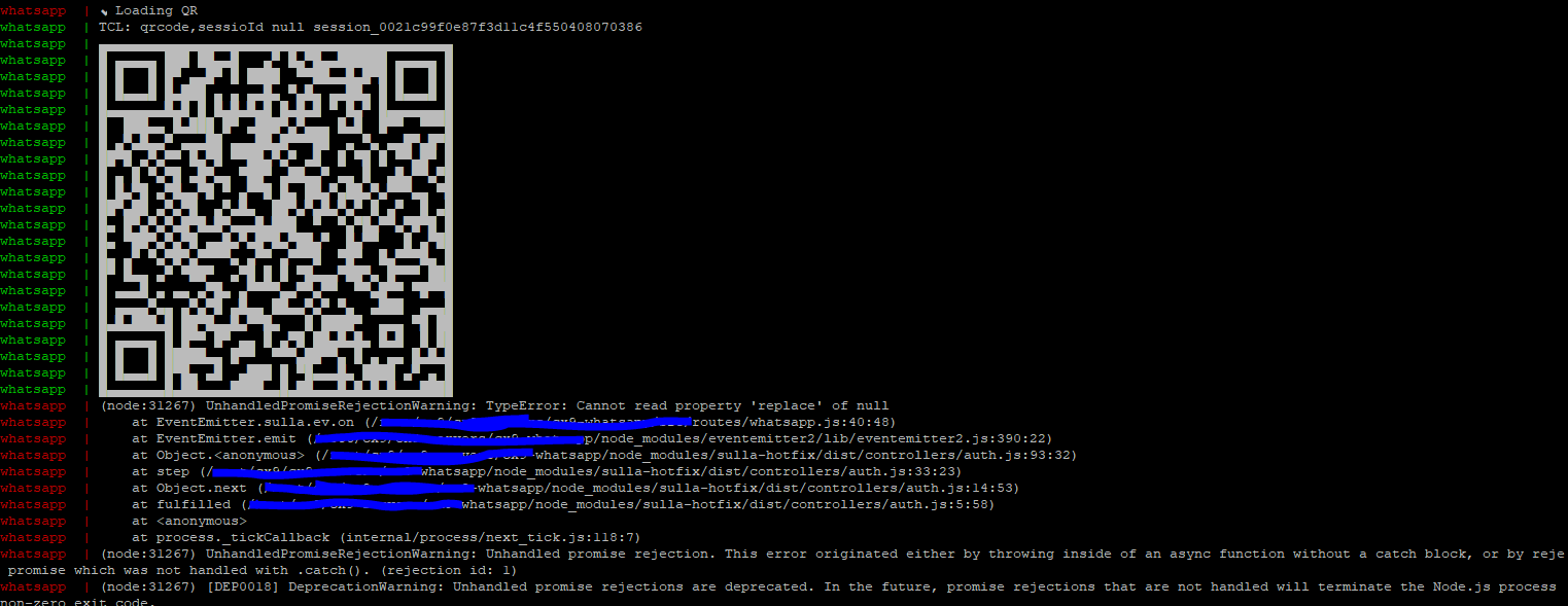 Loading Qr · Issue 49 · Open Wawa Automate Nodejs · Github 2847