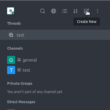 [IMPROVE] Sidebar create new channel hover text · Issue #13657 · RocketChat/Rocket.Chat · GitHub