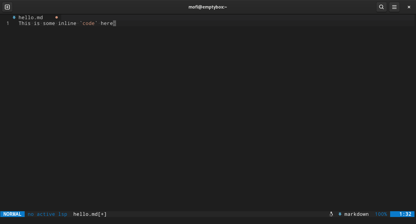Markdown inline code highlighted · Issue #37 · Mofiqul/vscode.nvim · GitHub