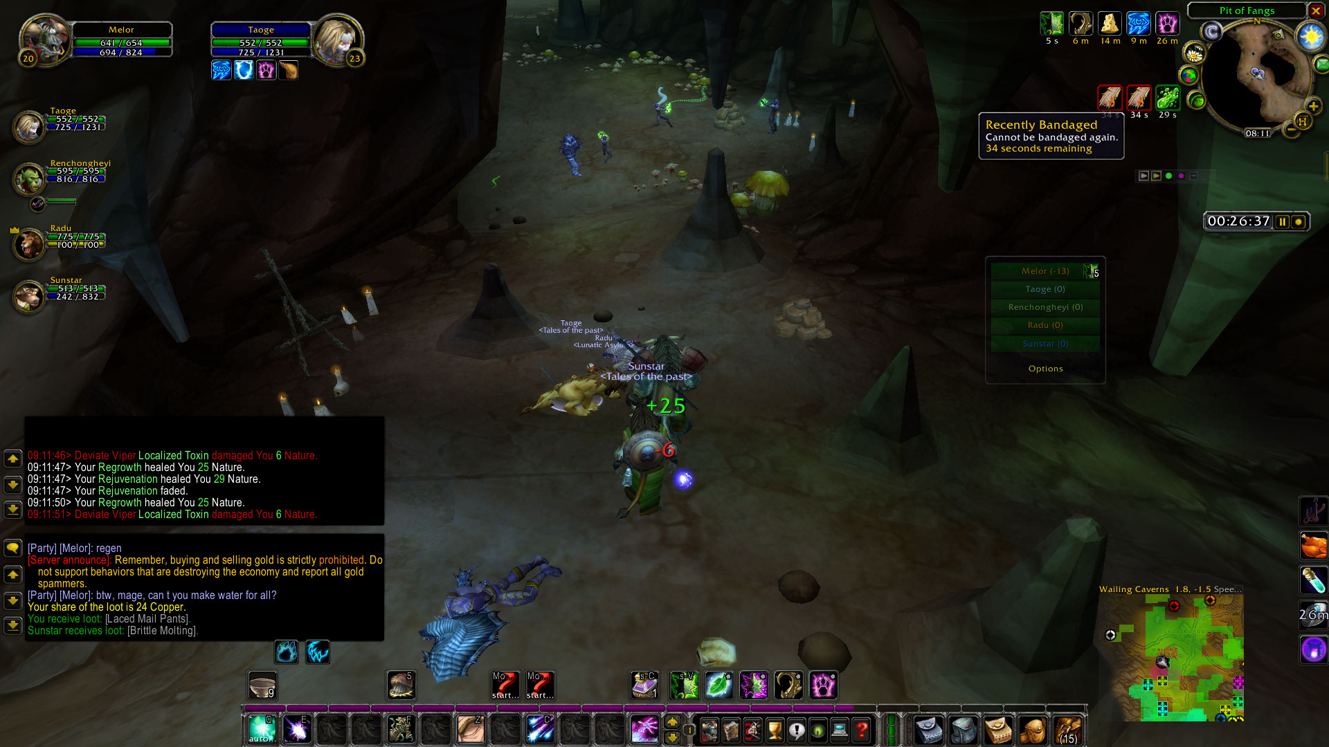 First aid debuff · Issue #2297 · SunwellWoW/Sunwell-TBC-Bugtracker · GitHub