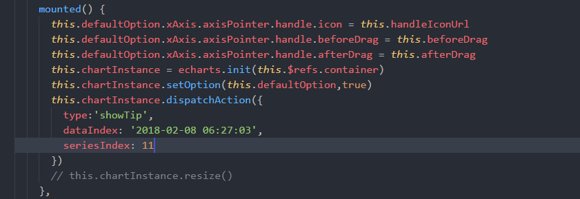 设置dispatchAction showTip 无效 · Issue #7757 · apache/echarts · GitHub