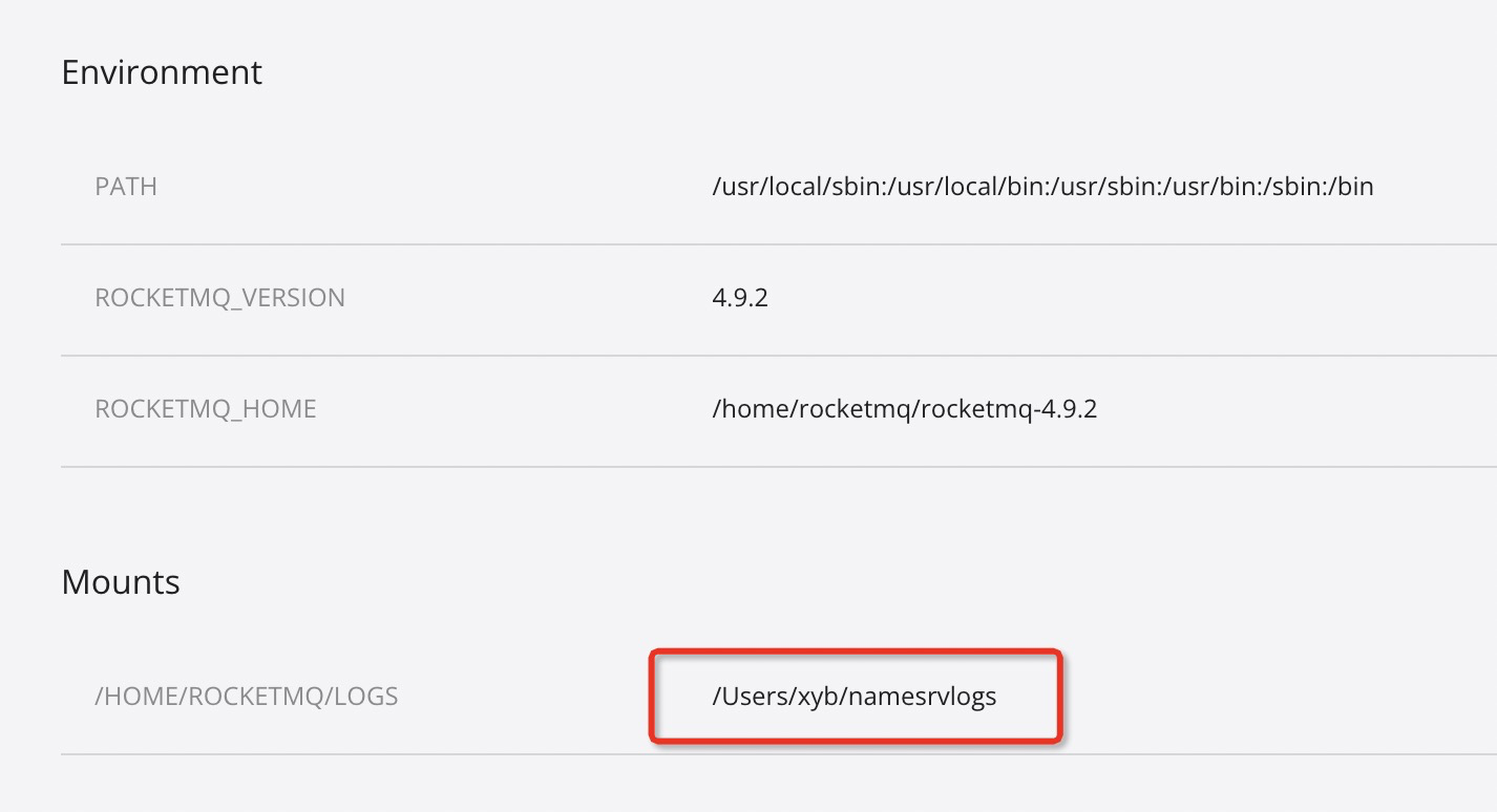 Docker data volume questions · Issue #4117 · apache/rocketmq · GitHub