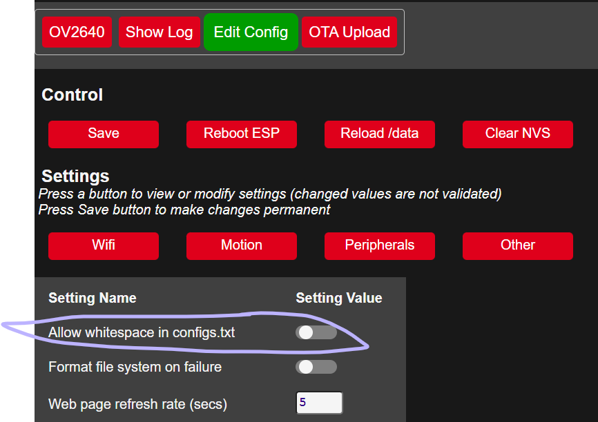 Space Removed From Wifi Ssid · Issue 197 · S60scesp32 Cammjpeg2sd · Github 