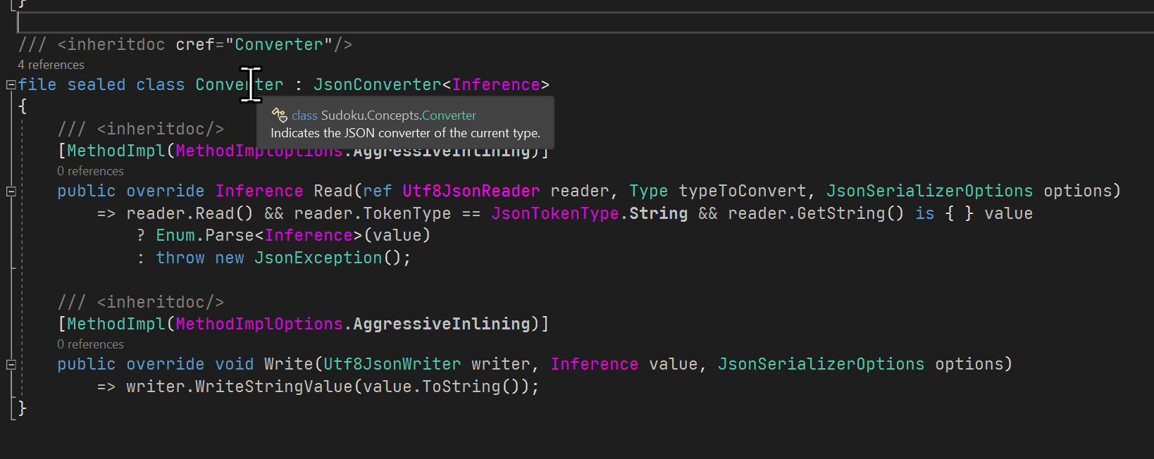 Codelens wrongly count multiple file-local types up from multiple files whose names are same ...