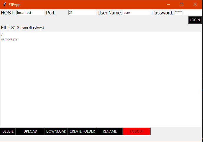 GitHub - sibelk/FTPClient