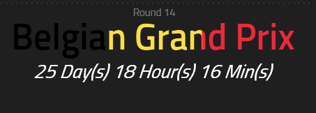 GitHub - JoeTingle/F1-Desktop-Calendar: Windows desktop app which shows ...