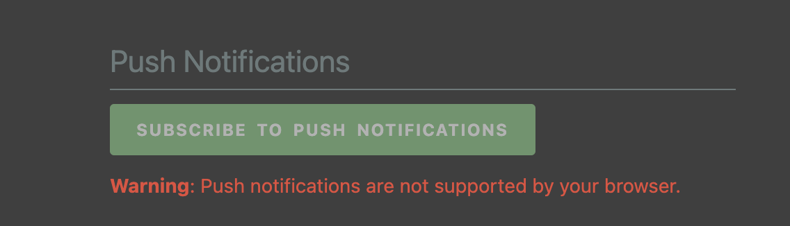 [Feature Request] Add support for Web Push notifications · Issue #1091 · nativefier/nativefier ...