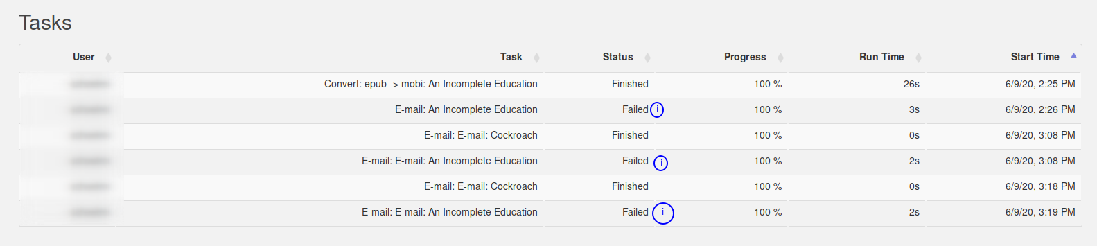 Show Error Messages From Smtp In The Tasks · Issue 1483 · Janeczkucalibre Web · Github 
