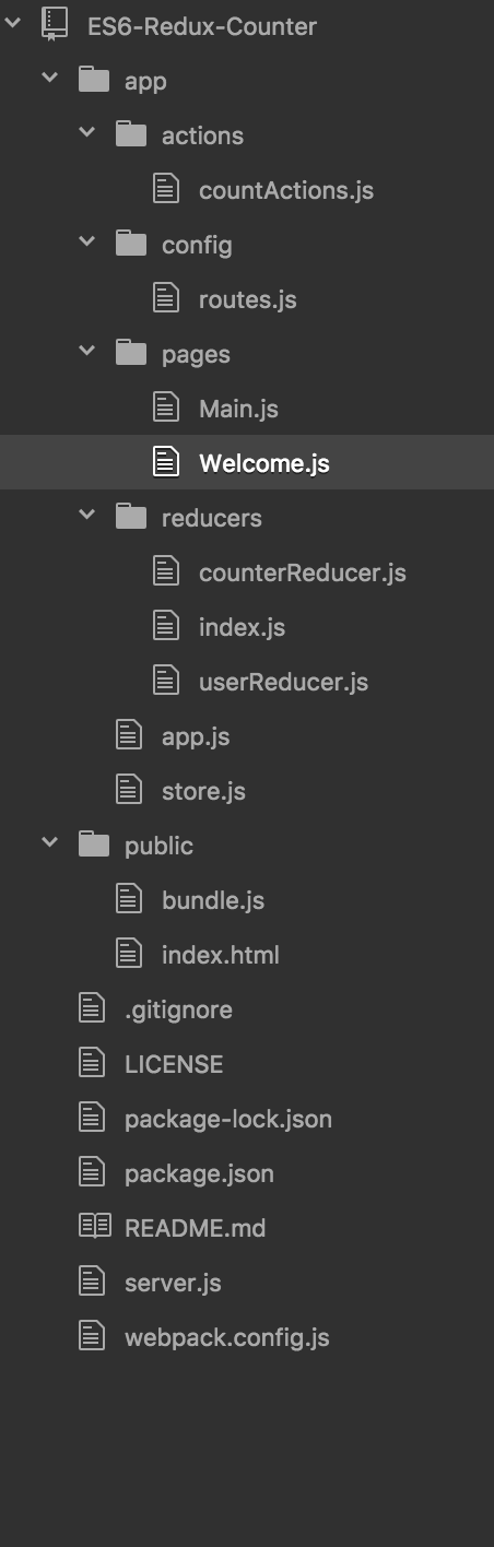 GitHub - mrkem598/ES6-Redux-Counter: This is a counter app with a click function. The app has ...