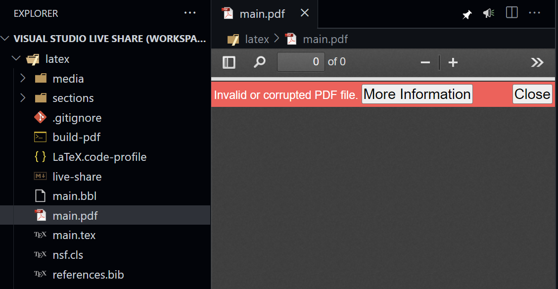 PDF files generating during a session are not visible to collaborators ...