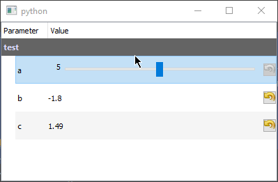 New Parameter Items: FilePicker, ActionWithShortcut, PopupLineEditor, SliderParameter · Issue ...