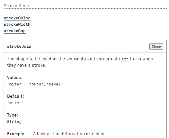 strokeCap and strokeJoin properties not respected on Layer object · Issue #1900 · paperjs/paper ...