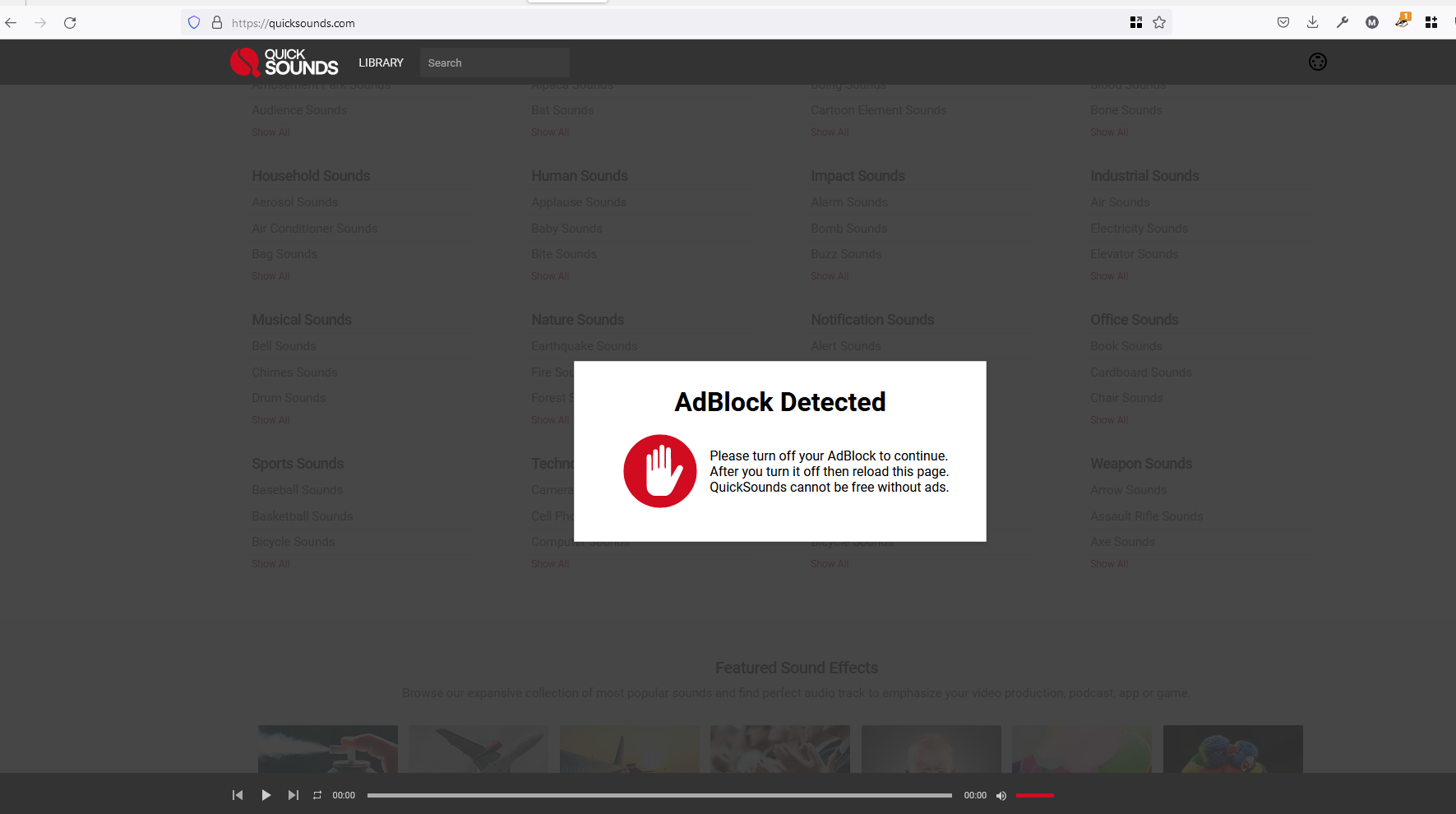 quicksounds.com: detection · Issue #15131 · uBlockOrigin/uAssets · GitHub