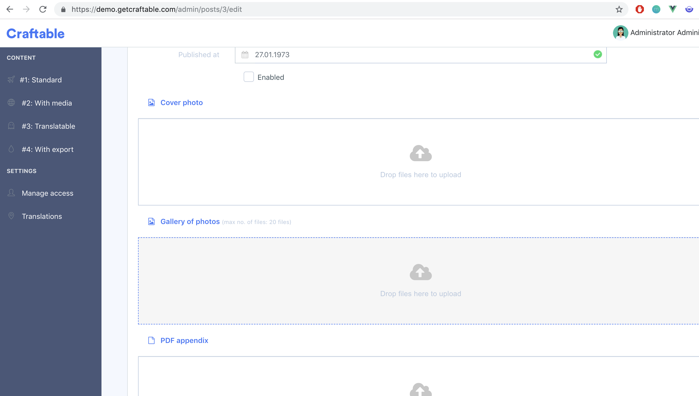 media-upload: need to add media upload to posts or articles... missing samples, explanation not ...