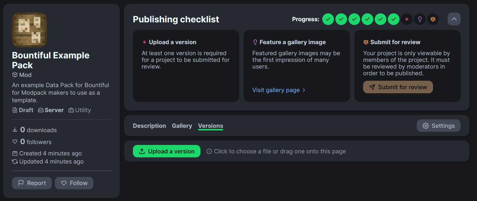 Cannot drag and drop zip files into a datapack project page · Issue #1221 · modrinth/knossos ...