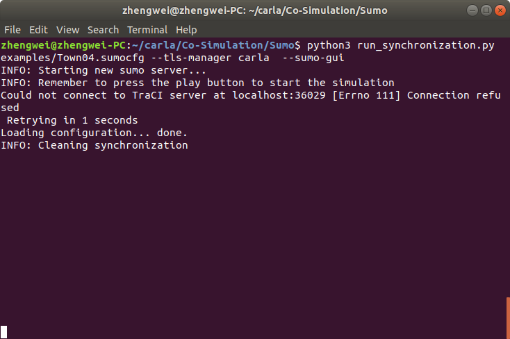 Co-simulation problem with Sumo · Issue #3232 · carla-simulator/carla ...