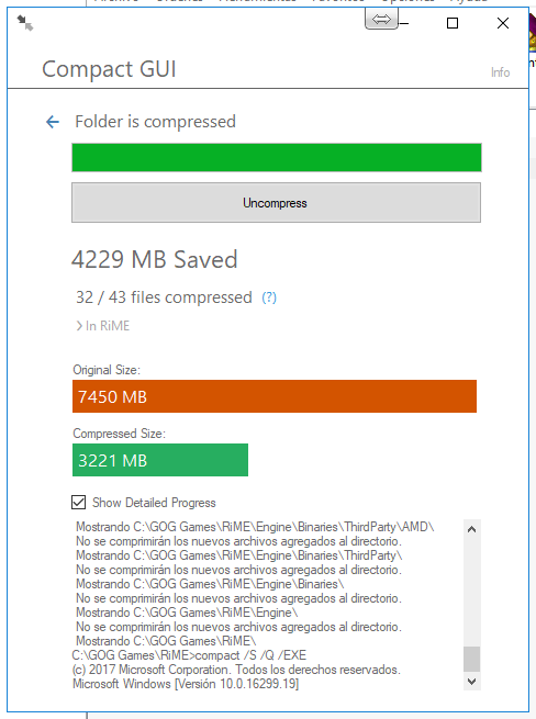 Doesn't work properly on Non-English systems · Issue #40 · IridiumIO/CompactGUI · GitHub