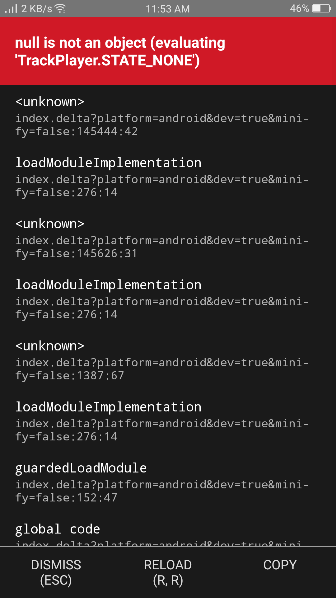 null is not an object (evaluating 'TrackPlayer.STATE_NONE') · Issue #495 · doublesymmetry/react ...