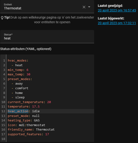 unrooted toon hvac_modes is used as "state" instead of hvac_action · Issue #91756 · home ...