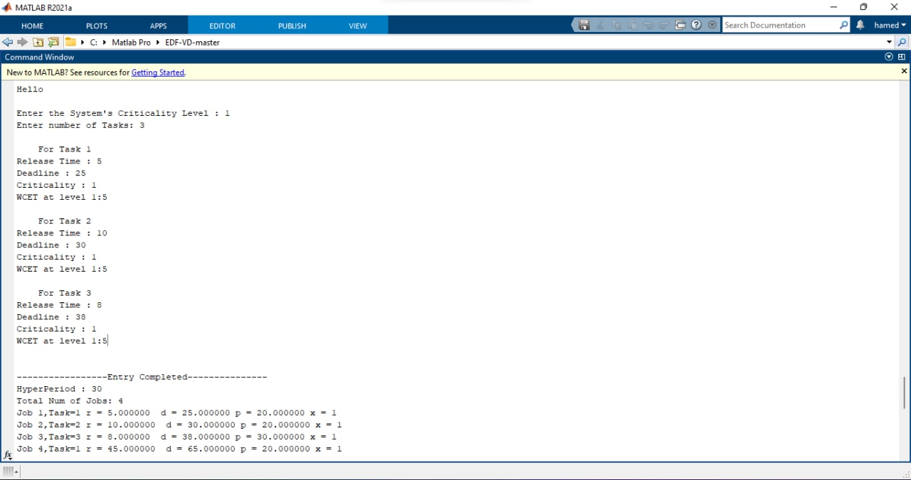 GitHub - hamy69/EDF-VD-in-Matlab: This is just a translation of EDF-VD ...