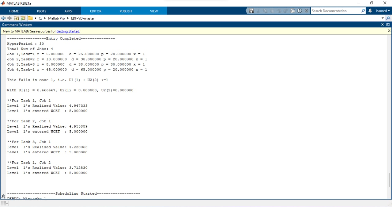 GitHub - hamy69/EDF-VD-in-Matlab: This is just a translation of EDF-VD ...