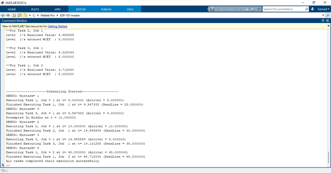 GitHub - hamy69/EDF-VD-in-Matlab: This is just a translation of EDF-VD ...