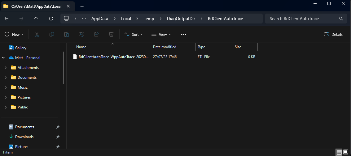 Msrdcexe Spams Etl Files In Rdclientautotrace Directory · Issue 978 · Microsoftwslg · Github 1576